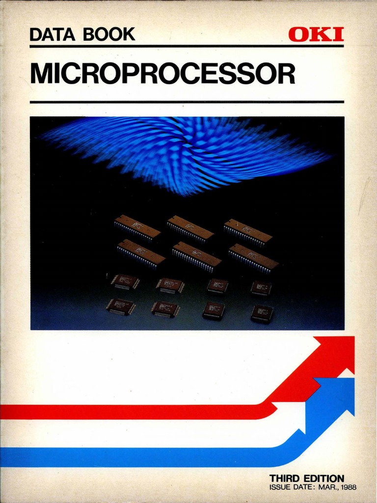 1988 OKI Microprocessor Databook PDF | PDF | Microprocessor | Integrated Circuit