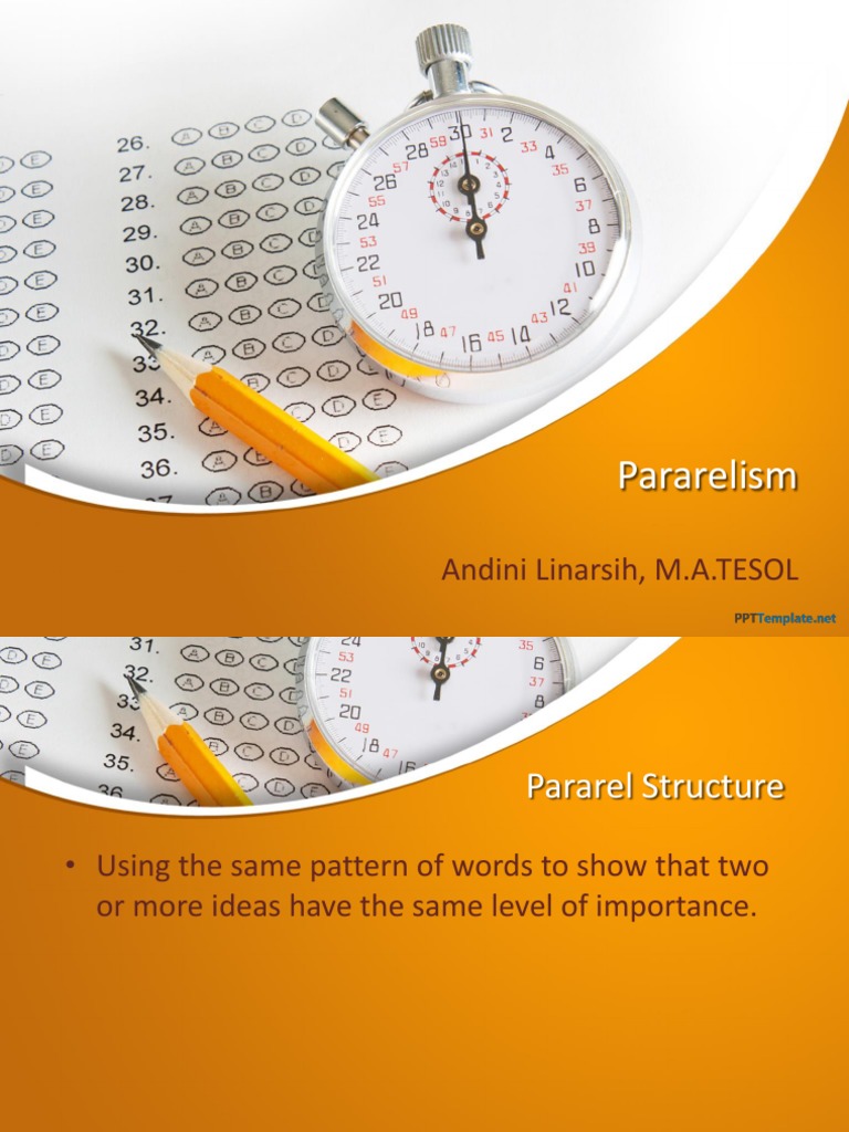 Parallel Structure: Use Coordinating Conjunctions for Equal Importance ...