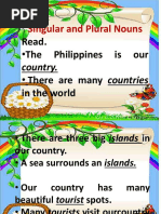 Singular & Plural Nouns: Notes, Examples, and Exercises PDF | PDF ...