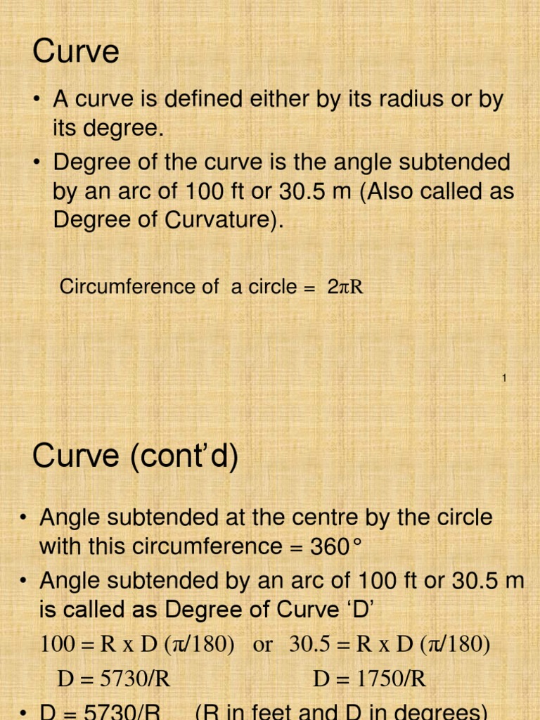 RAILWAYS, Curves | PDF | Transportation Engineering | Transport ...