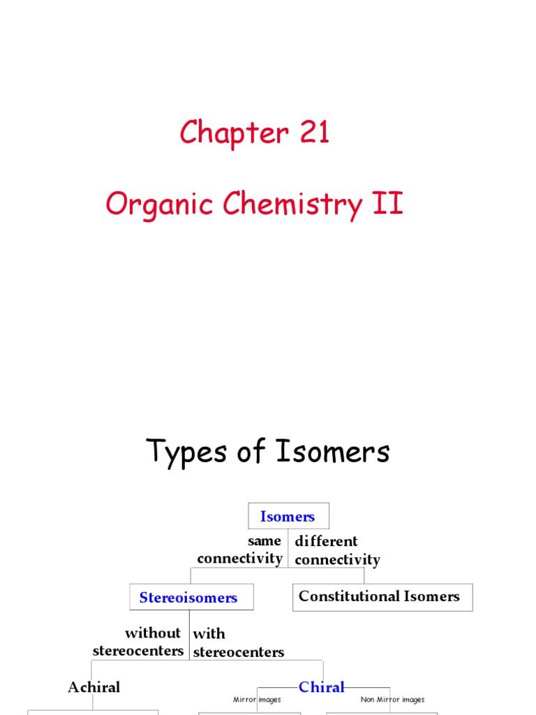 Organic Chemistry II: An Introduction to Isomers, Alcohols, Ethers ...