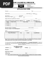 UNZA 2026 Undergraduate Application Form | PDF | University And College ...