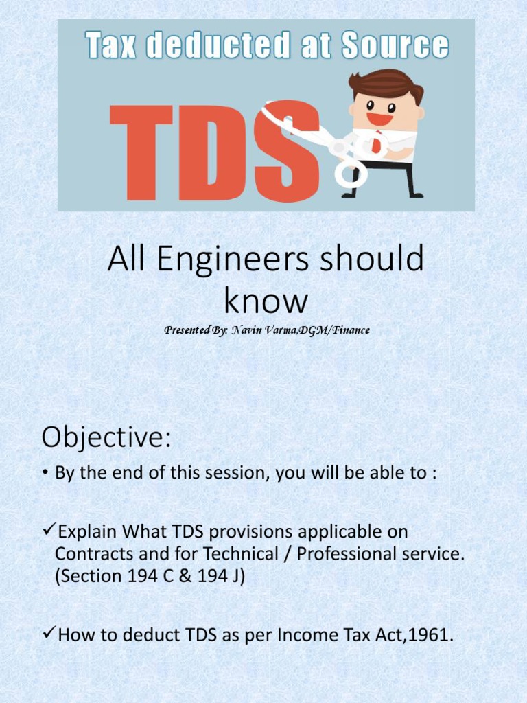 Tax Deduction at Source | PDF | Finance & Money Management
