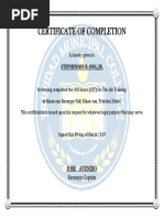 Certificate For Business Closure | PDF