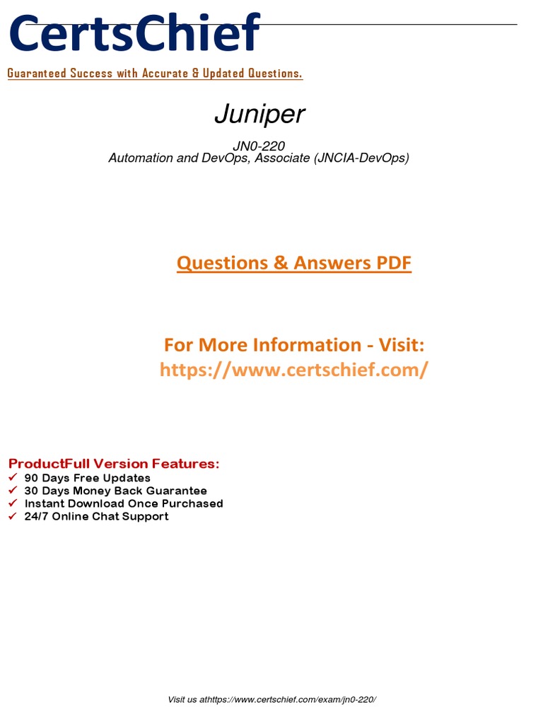 Juniper: Questions & Answers PDF | PDF | Web Server | Internet & Web