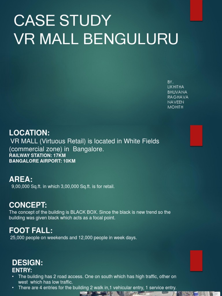 VR Mall Bengaluru Overview | PDF