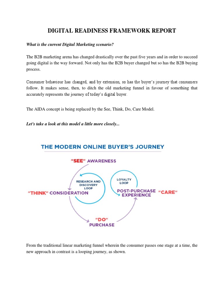Digital Readiness Framework Report: What Is The Current Digital ...