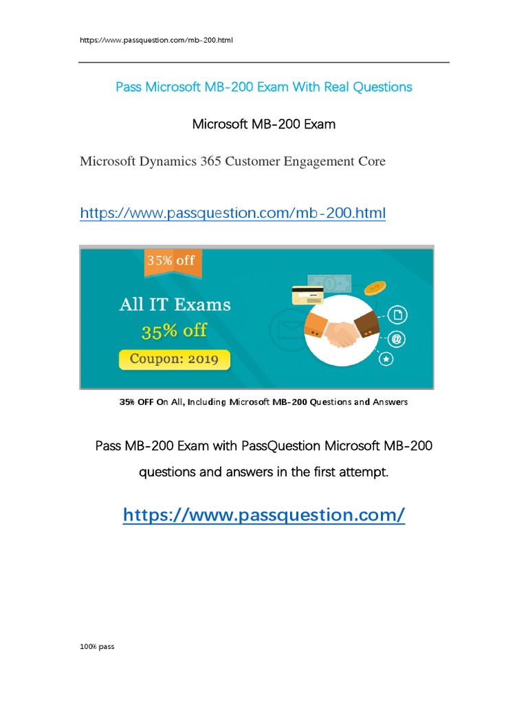 Microsoft MB-200 Actual Exam Questions | PDF | Office 365 | Information ...