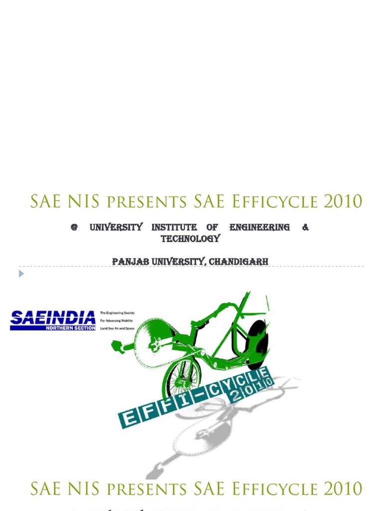 Efficycle Sae | PDF | Engineering | Vehicles