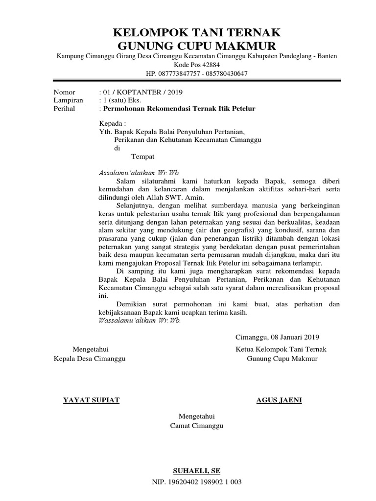 Proposal Ternak Itik | PDF