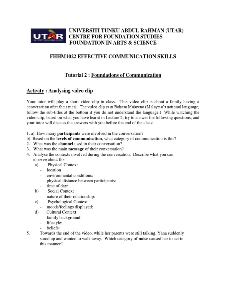 Universiti Tunku Abdul Rahman Utar Centre For Foundation Studies