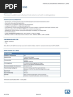 Product Data Sheet SP-2888 RG | PDF | Epoxy | Polyurethane