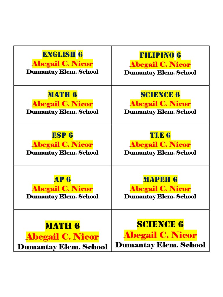 Grade 6 Curriculum Overview | PDF