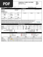 Tri Merge Credit Report Sample | PDF | Credit History | Credit Score