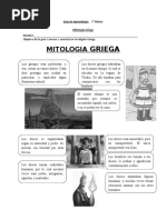 Sopa de Letras Dioses Griegos | PDF