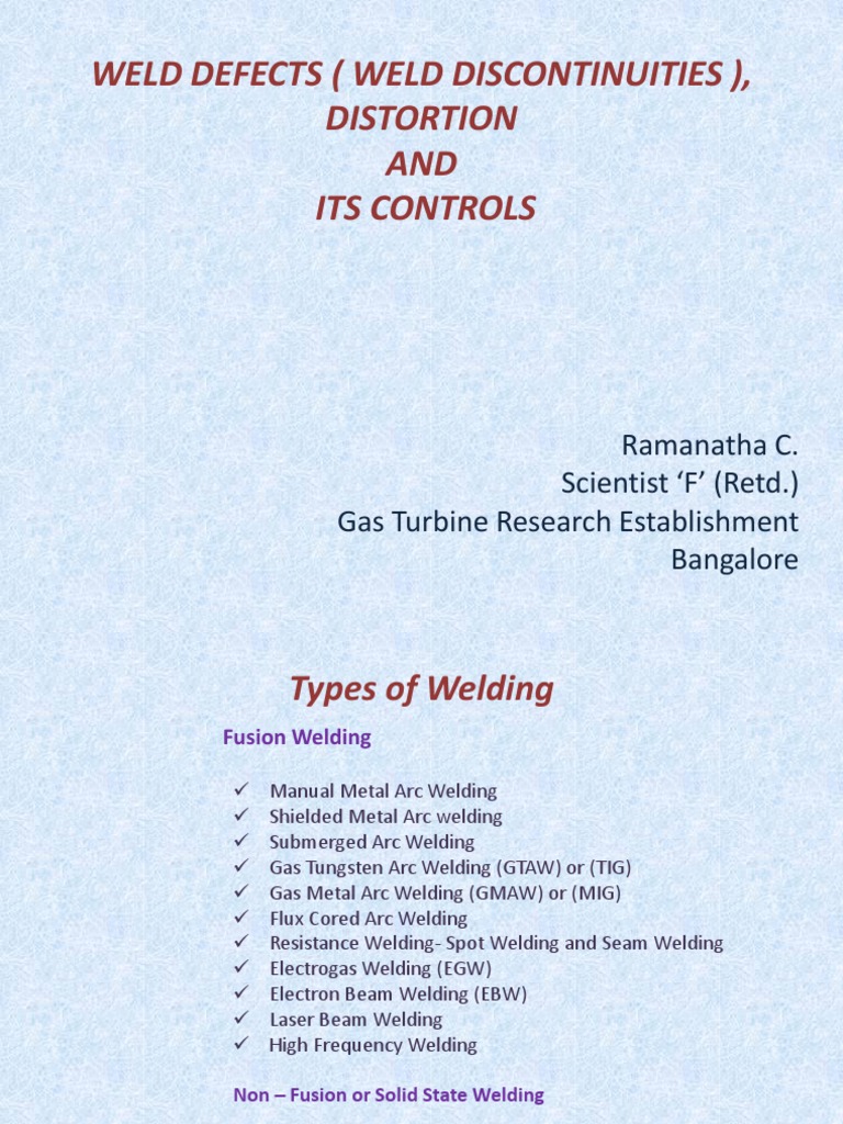 Weld Defects | PDF | Welding | Construction