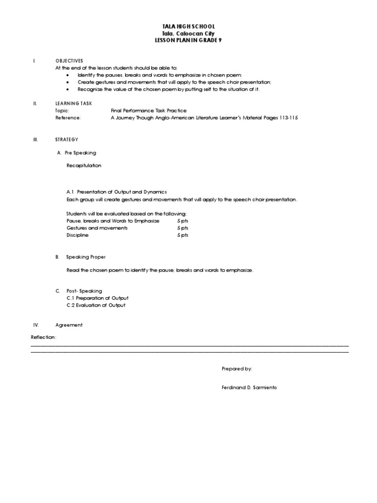 Final Performance Task Practice | PDF