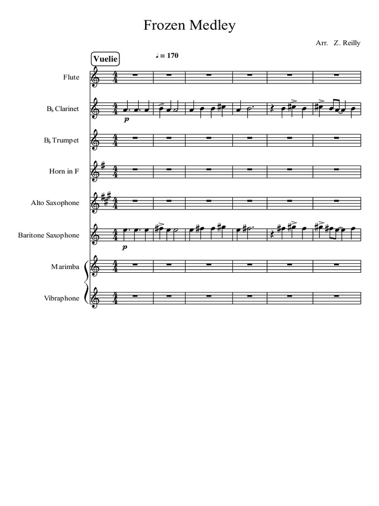 Frozen Medley: Vuelie | PDF