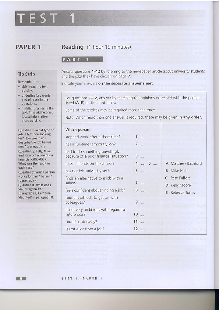 CAE Practice Tests PLUS | PDF