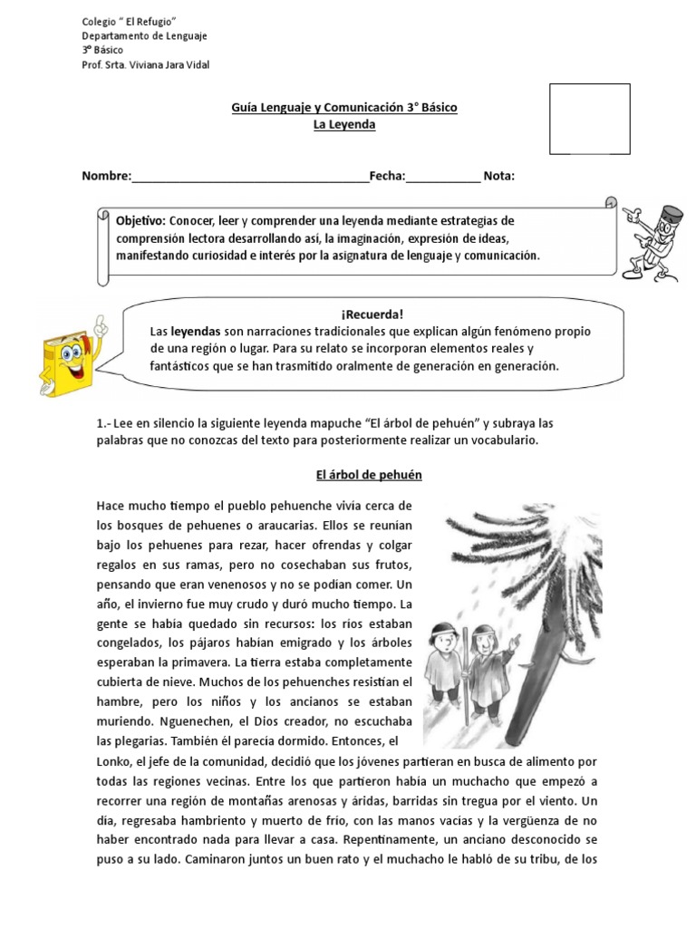 Guia de La Leyenda | PDF | Ciencias sociales | Hogar, jardinería y ...