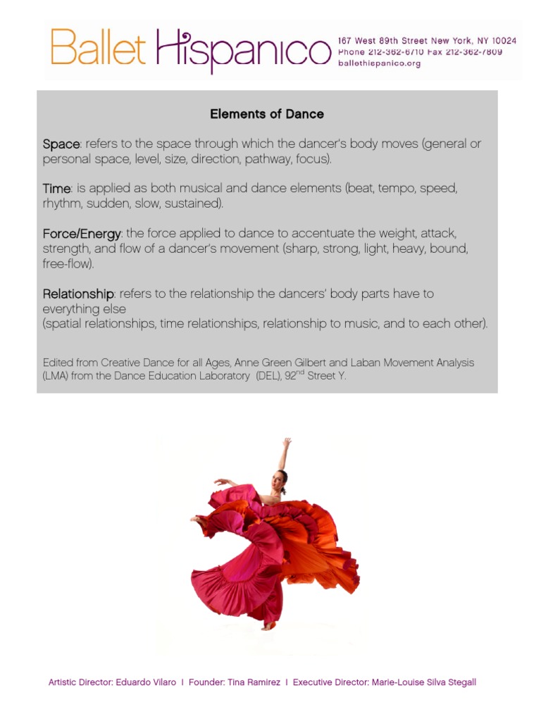 Elements of Dance PDF | PDF | Dances | Time