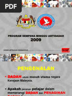 Buku Skrap Minggu Anti Dadah | PDF