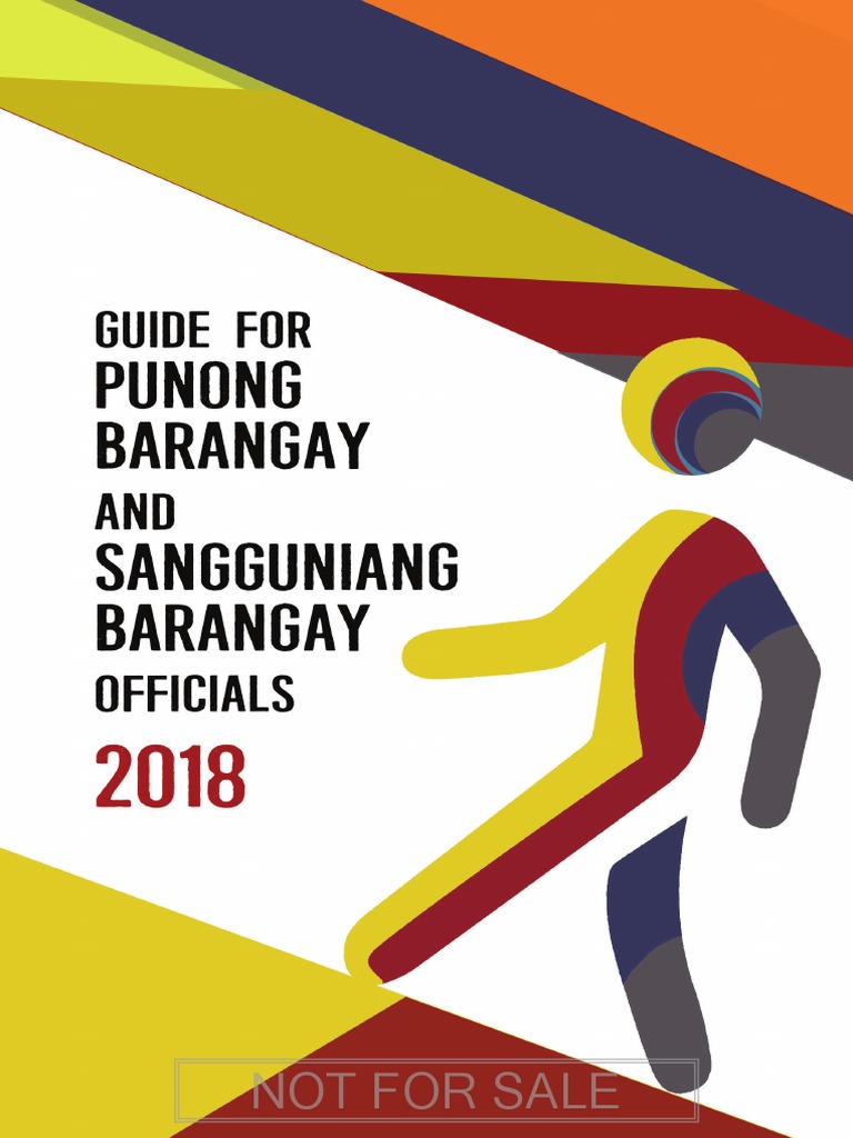 Guide For Punong Barangay 2018 | PDF | Governance | Public Sphere