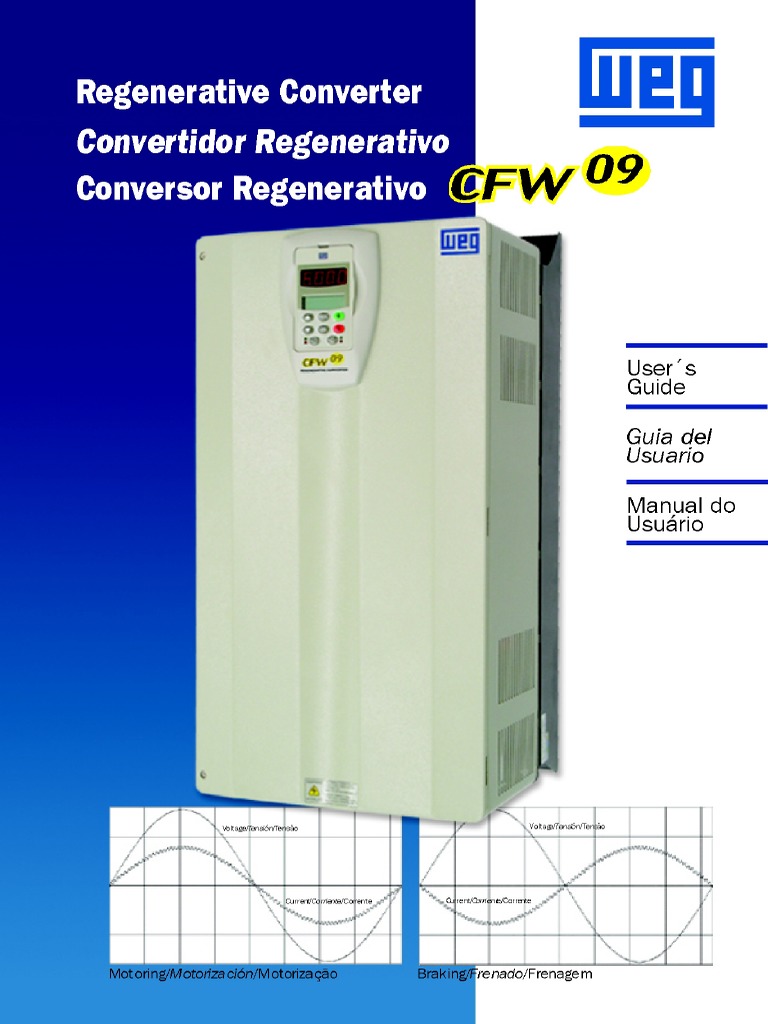 Weg CFW 09rb Regenerative Converter User Guide en | PDF | Rectifier ...