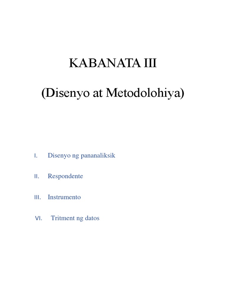Kabanata III | PDF