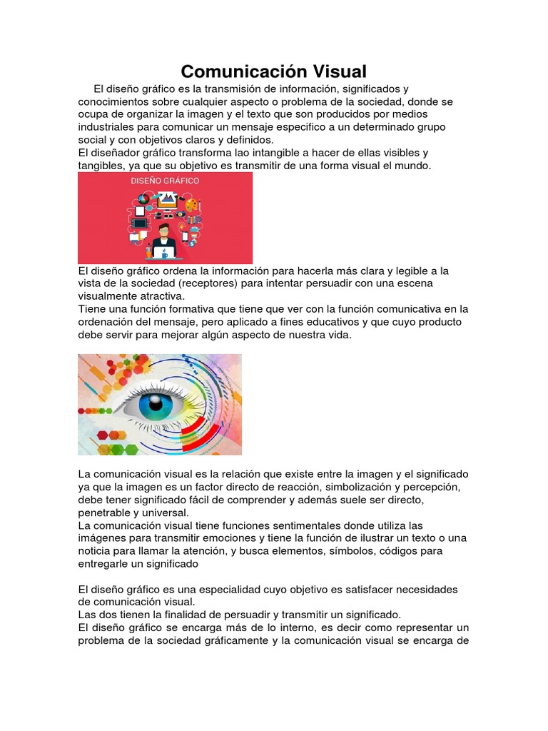 Comunicación Visual | PDF