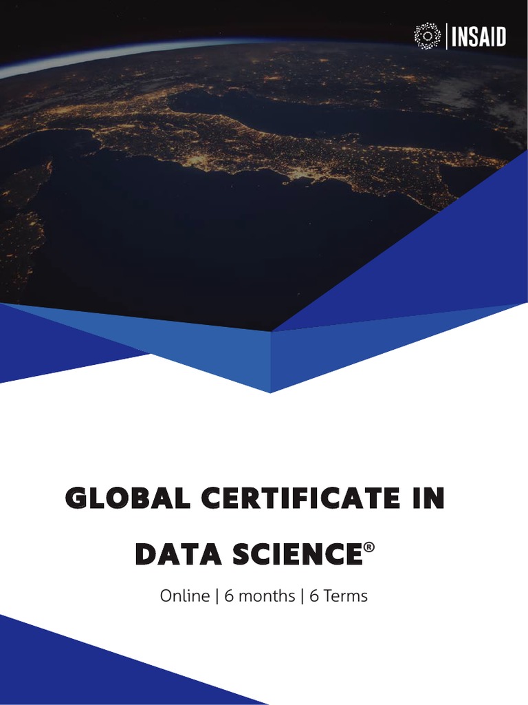 Global Certificate in Data Science | PDF | Analytics | Data Science