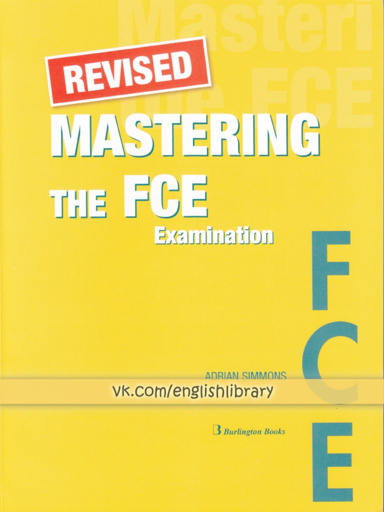 Mastering The FCE Book PDF | PDF