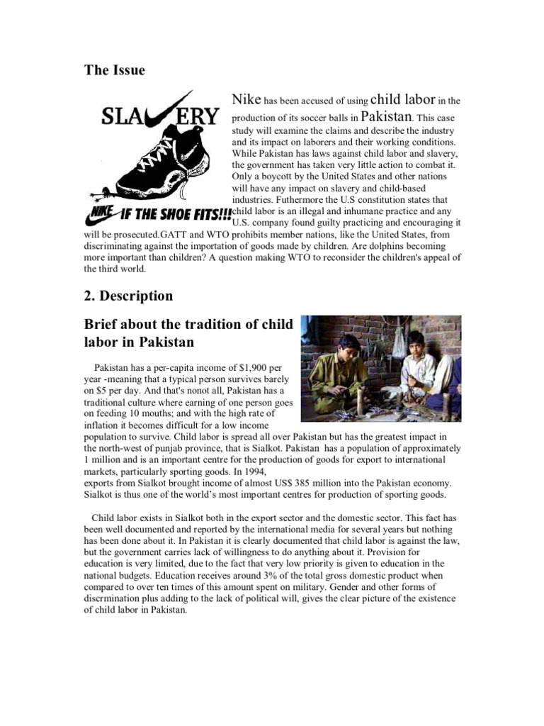 Nike | PDF | Child Labour | Gap Inc.