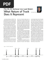 Aashto-H20, Hs20 & Hl93 Loading | PDF | Bridge | Truck