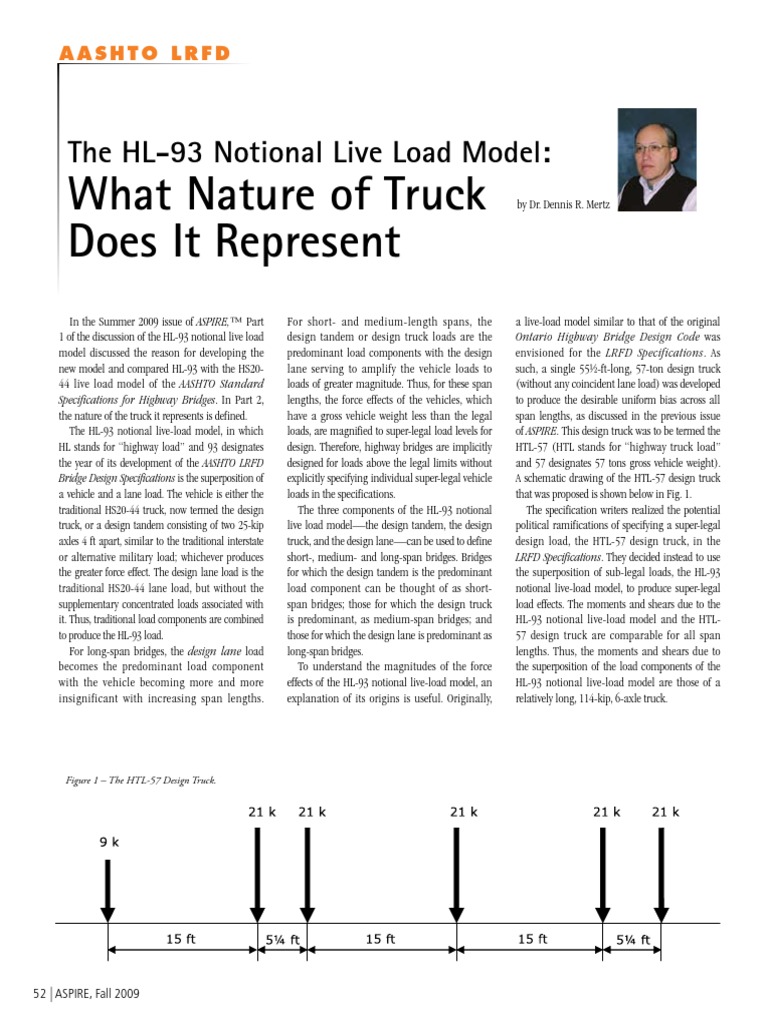 Aashto Fall09 PDF | PDF | Truck | Structural Load
