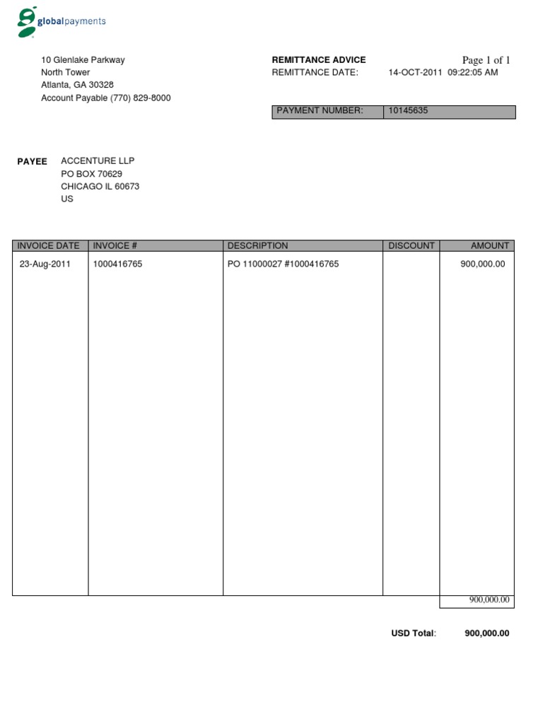 Remittance Advice | PDF | Accounts Payable | Invoice