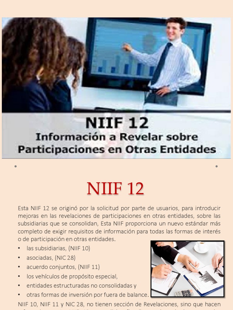 Niif 12 | PDF | normas internacionales de INFORMACION FINANCIERA ...