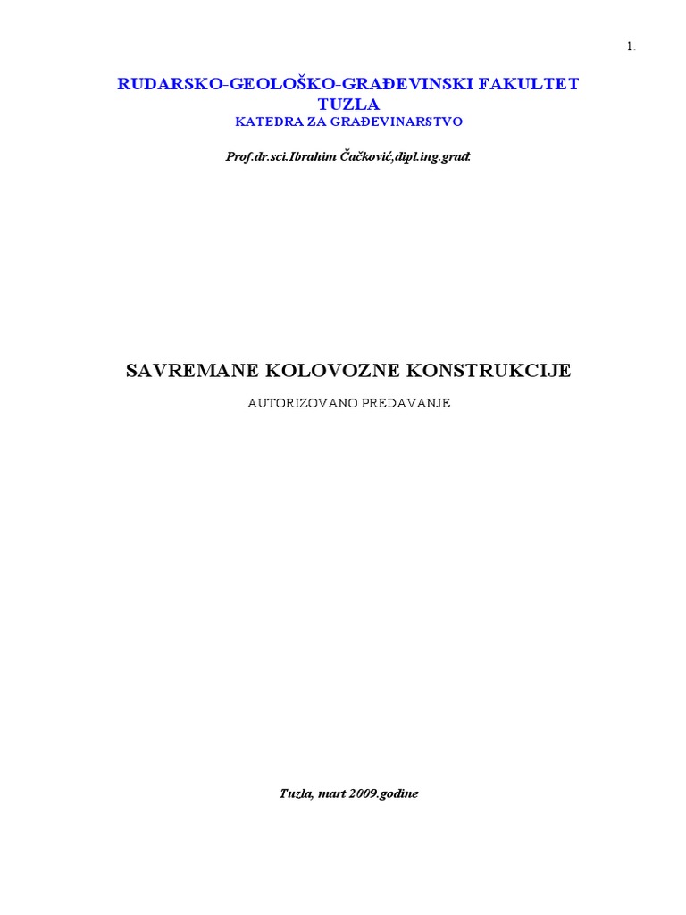 Putevi Predavanja | PDF