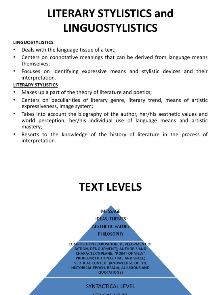 Understanding Stylistics: A Comprehensive Guide to Linguostylistics ...