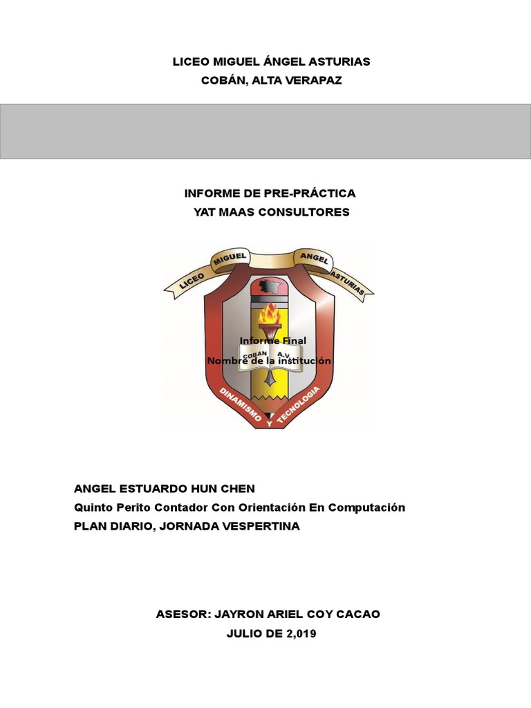 Caratula Perito Contador Vespertina | PDF