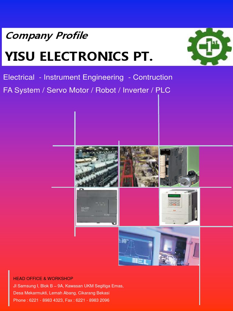 Profil Perusahaan PT YISU Electronics | PDF | Teknologi & Rekayasa