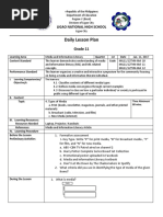 DLP CESC Observation-Feb 14 2020 | PDF | Learning | Behavior Modification