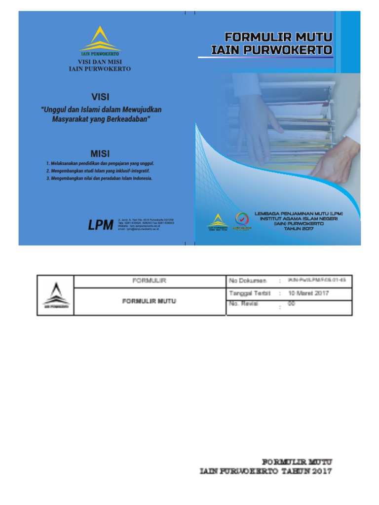 Formulir Mutu | PDF