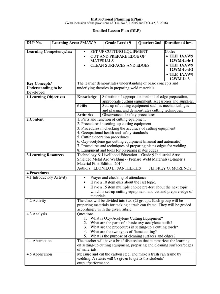 Smaw 9 Prepare Weld Materials LC 123 | PDF | Welding | Construction