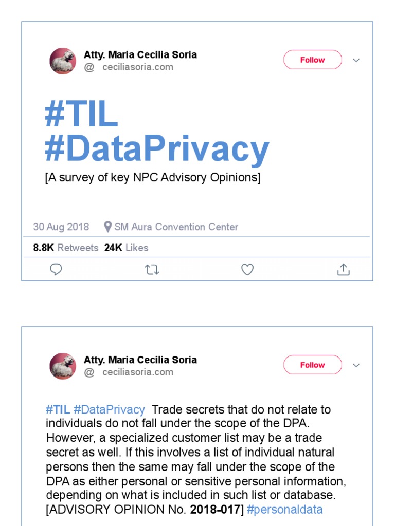 NPC Key Advisories | PDF | Personally Identifiable Information | Privacy