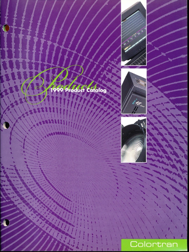Colortran Product Catalog 1999 | PDF | Electromagnetic Radiation ...