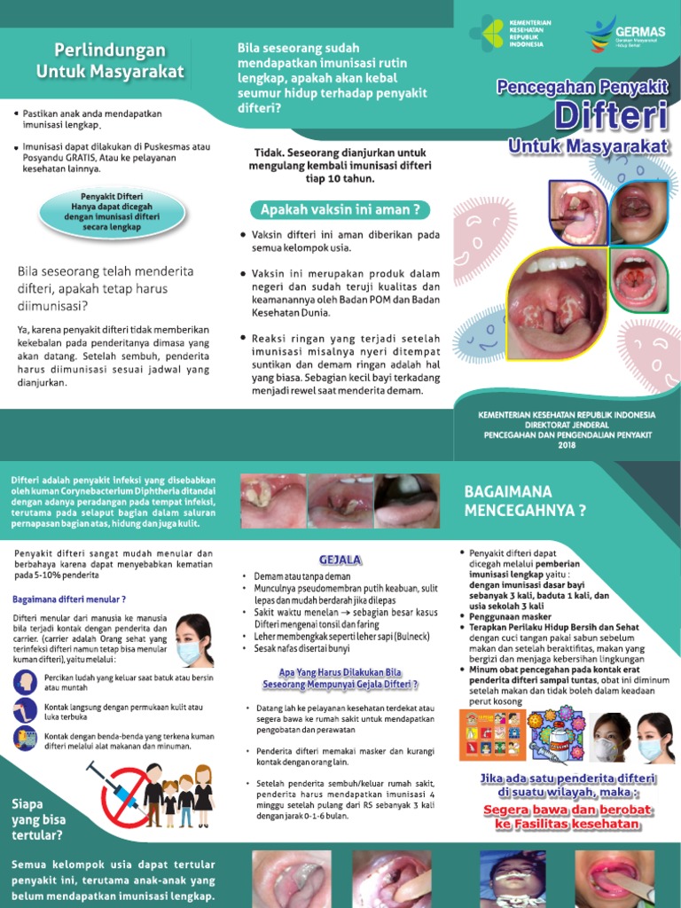 Brosur Difteri | PDF