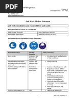 Flow Switch Installation Method Statement | PDF