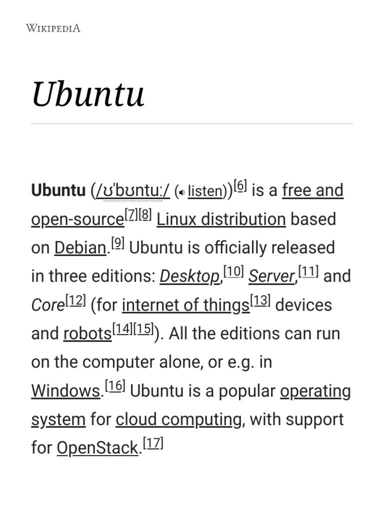 Ubuntu Overview | PDF | Linux | Desktop Environment