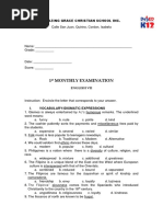 English ENTRANCE EXAM PRACTICE QUESTIONS FOR GRADE 7 | PDF | Legends ...